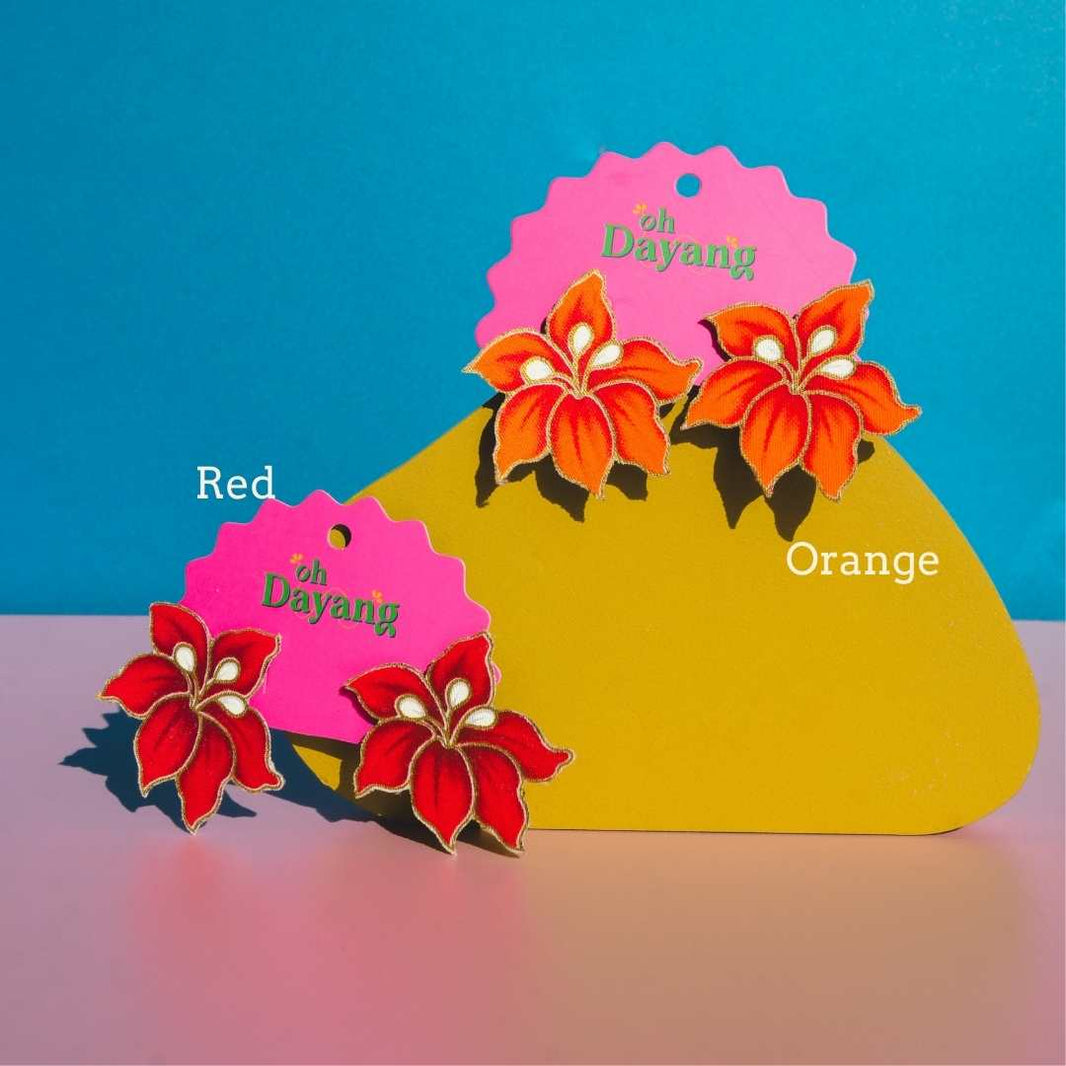 Oh Dayang - Batik Earrings & Accessories